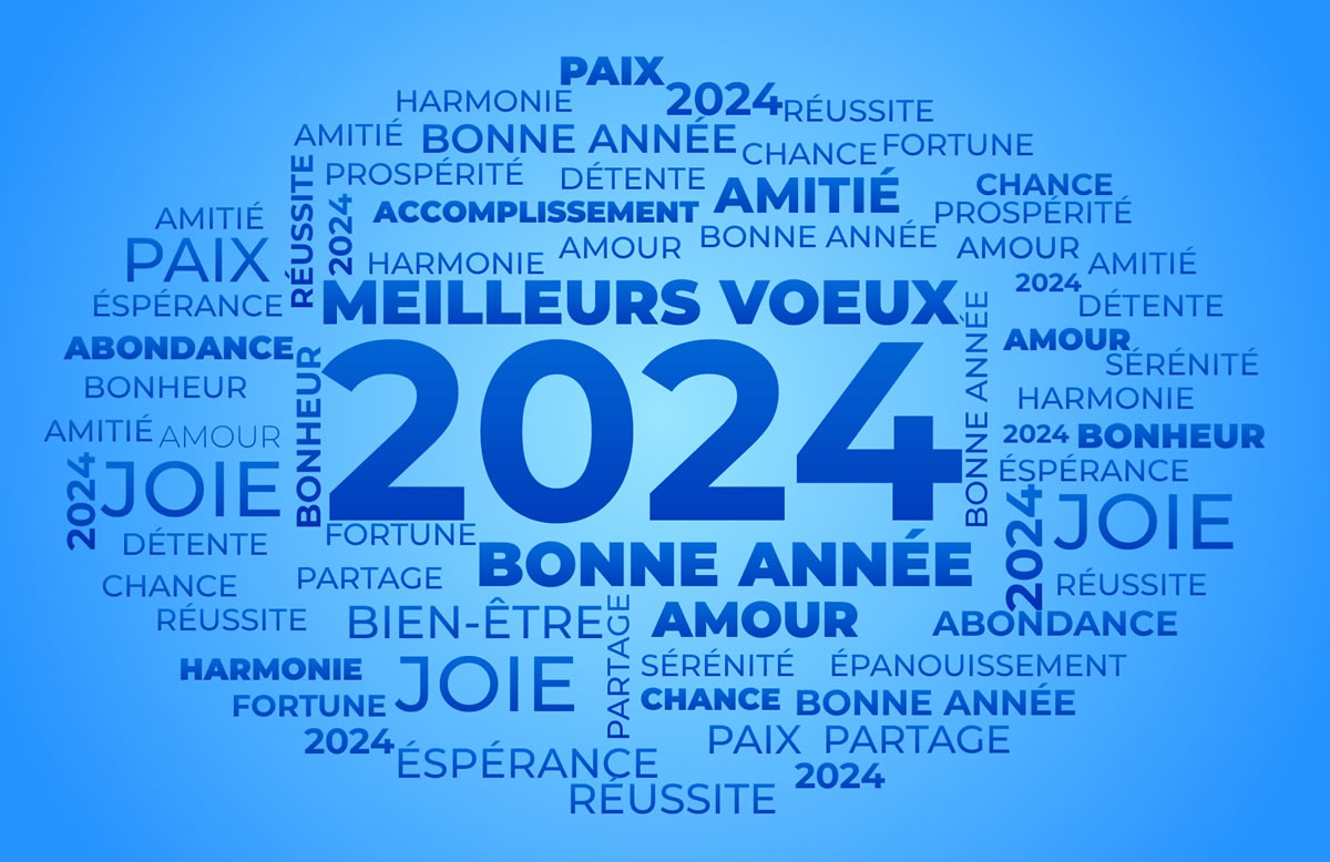 Meilleurs vœux 2024 - ISSY VOLLEY-BALL